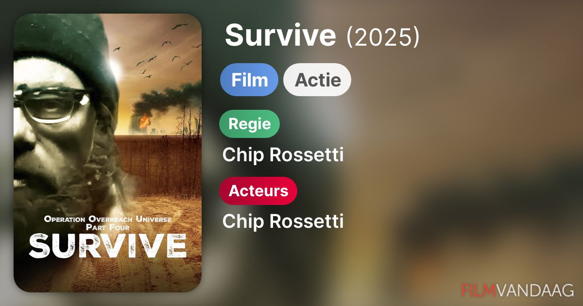 Survive (film, 2025) - FilmVandaag.nl