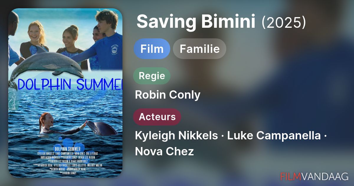 Saving Bimini (film, 2025) - FilmVandaag.nl