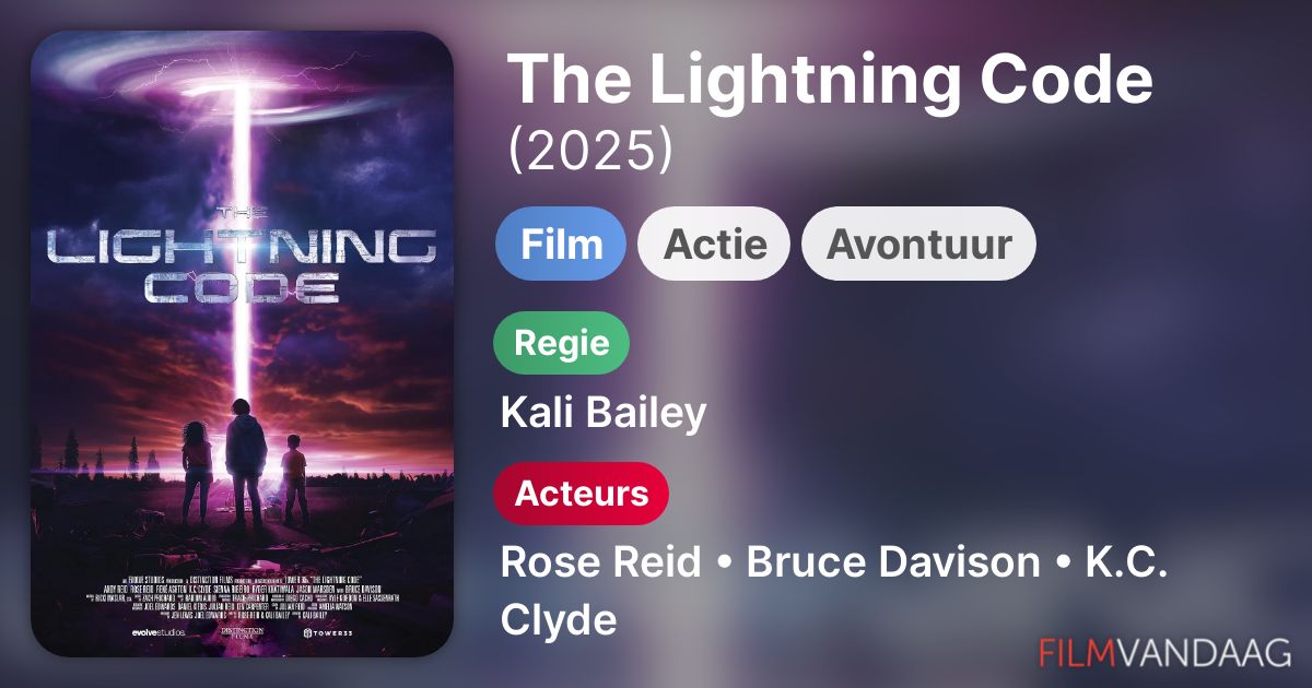 The Lightning Code (film, 2025) - FilmVandaag.nl