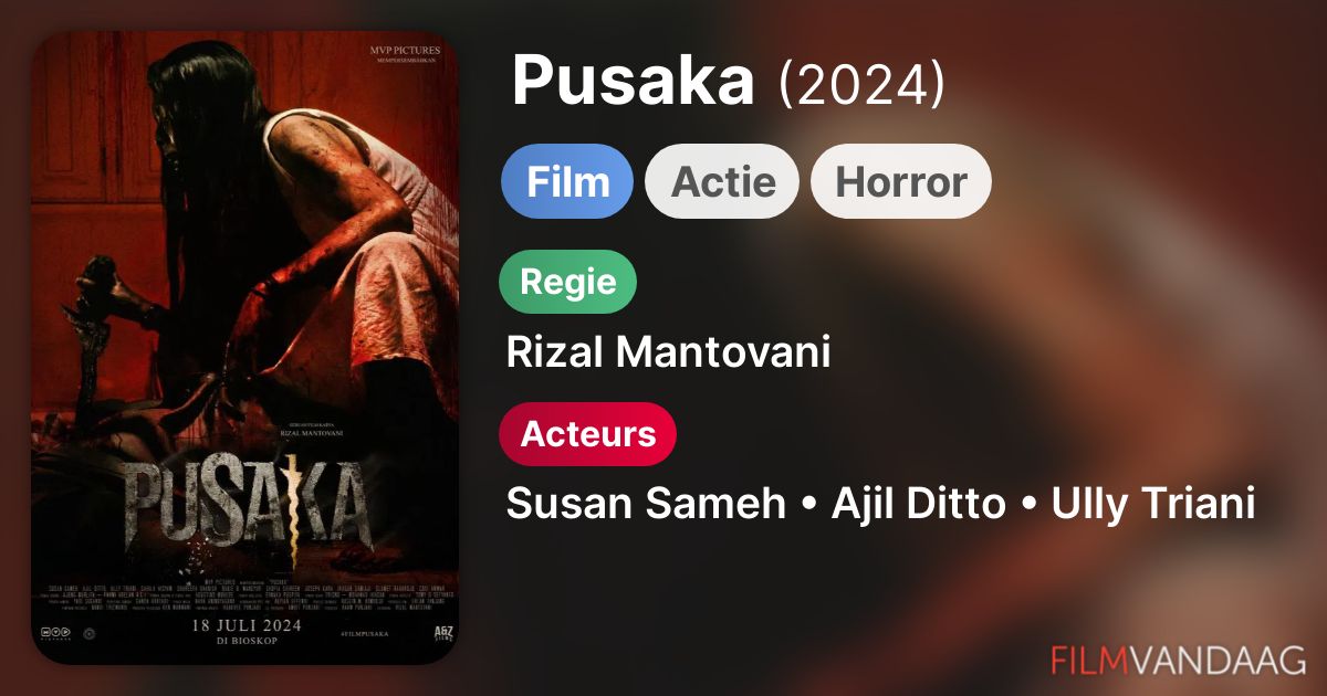 Pusaka (film, 2024) - FilmVandaag.nl