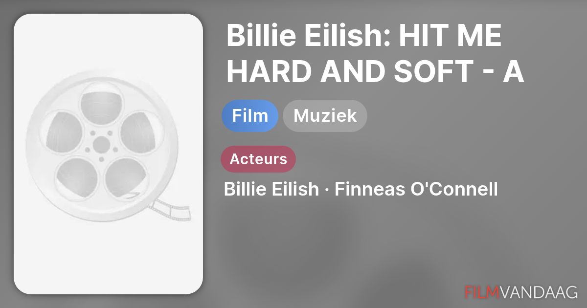 Billie Eilish: HIT ME HARD AND SOFT - A Listening Experience (film ...