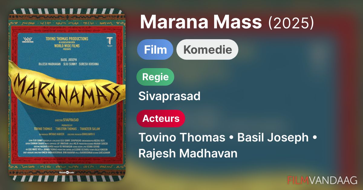 Marana Mass (film, 2025) - FilmVandaag.nl