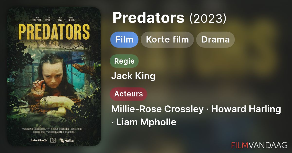 Predators (film, 2023) - FilmVandaag.nl