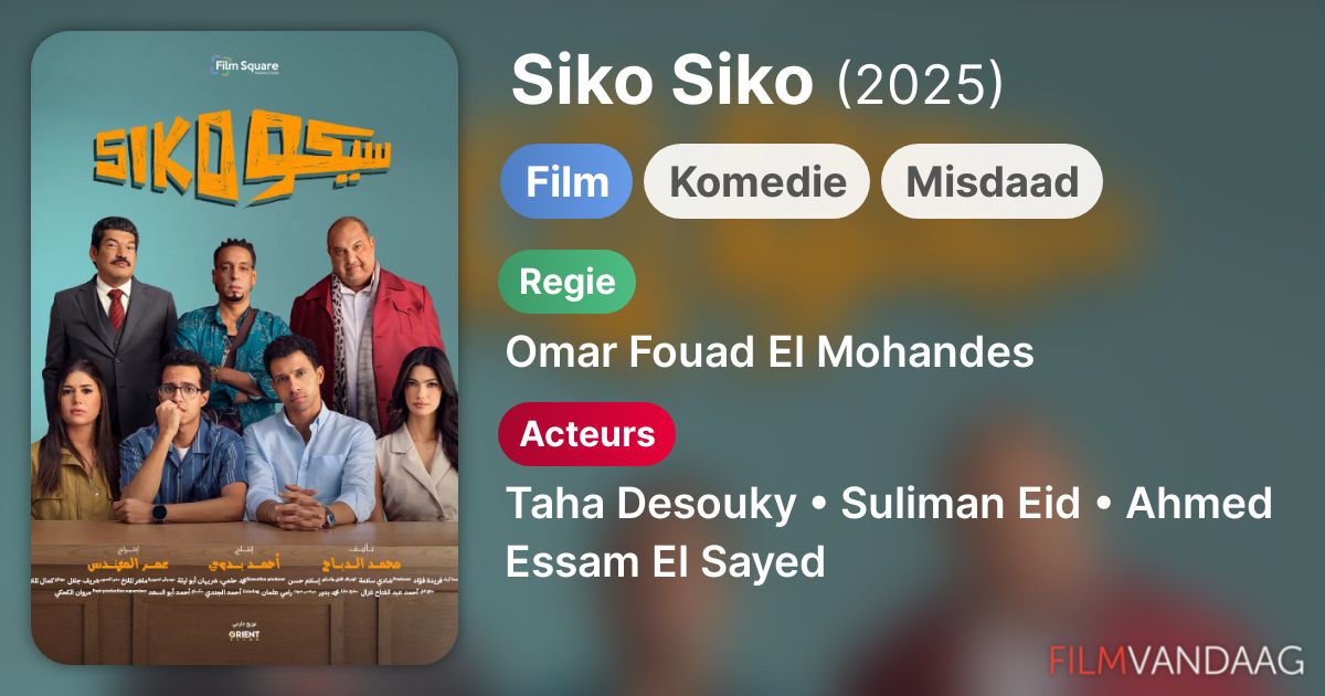 Siko Siko (film, 2025) - FilmVandaag.nl