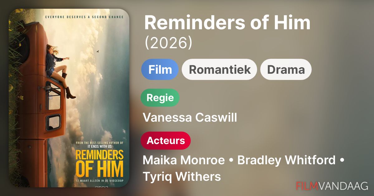 Reminders of Him (film, 2026) - FilmVandaag.nl