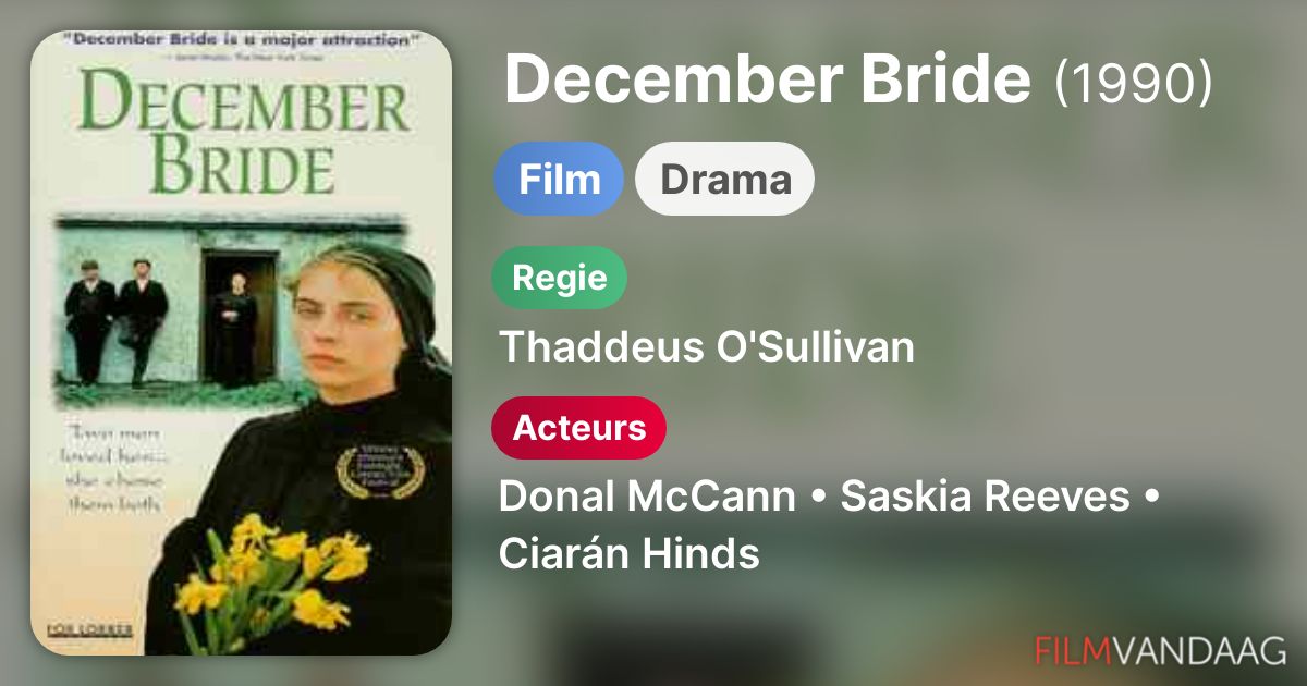 December Bride (film, 1990) - FilmVandaag.nl