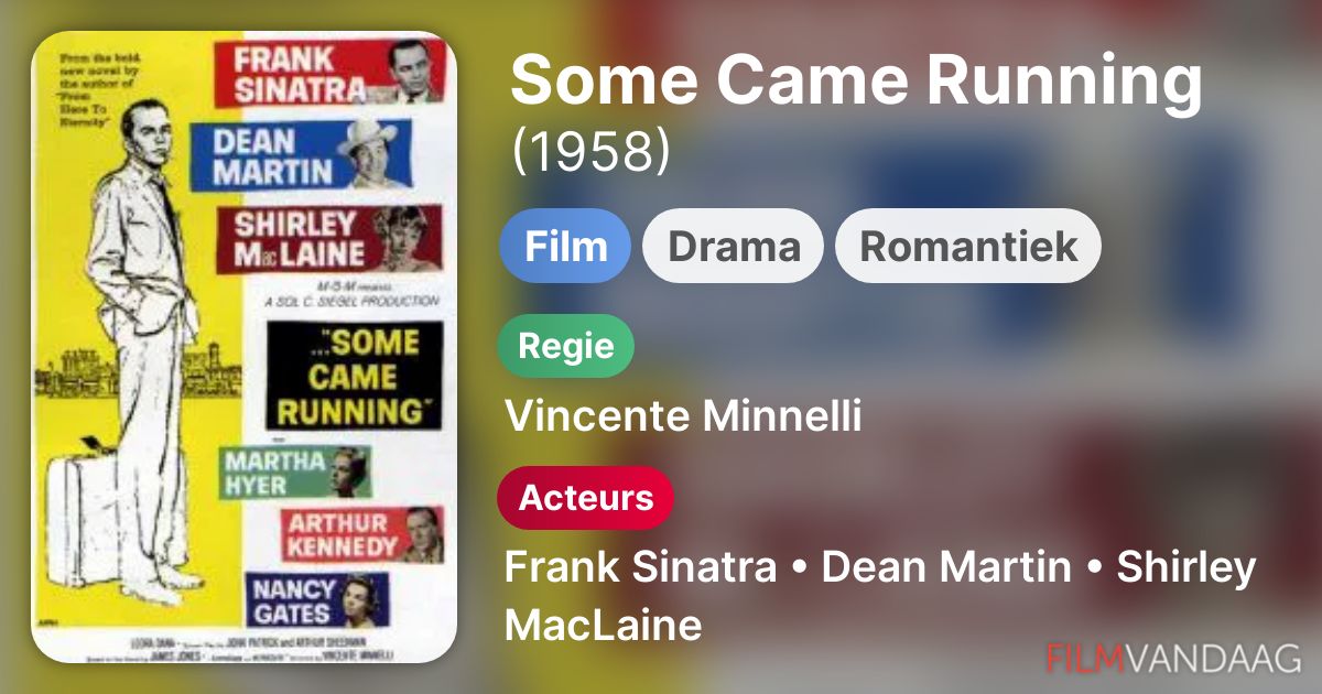 Some Came Running (film, 1958) - FilmVandaag.nl