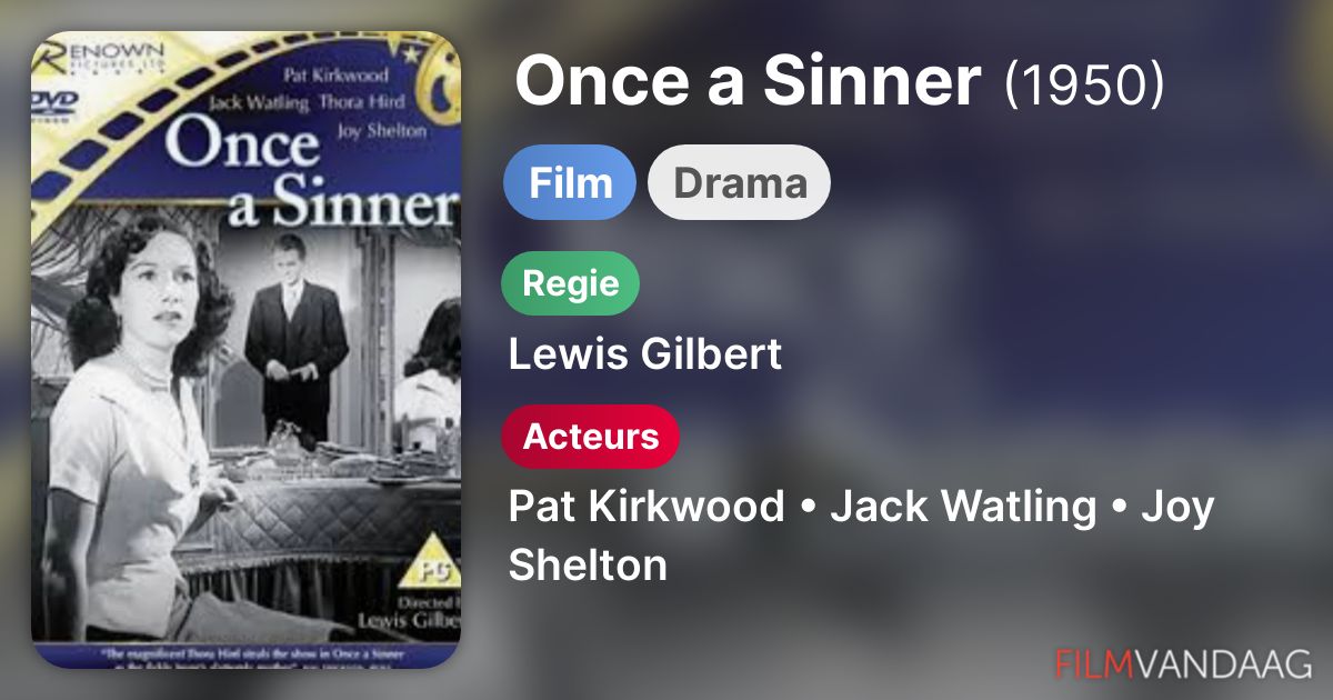 Once a Sinner (film, 1950) - FilmVandaag.nl