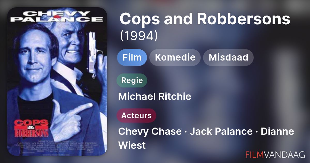 Cops and Robbersons (film, 1994) kopen op dvd of blu-ray - FilmVandaag.nl