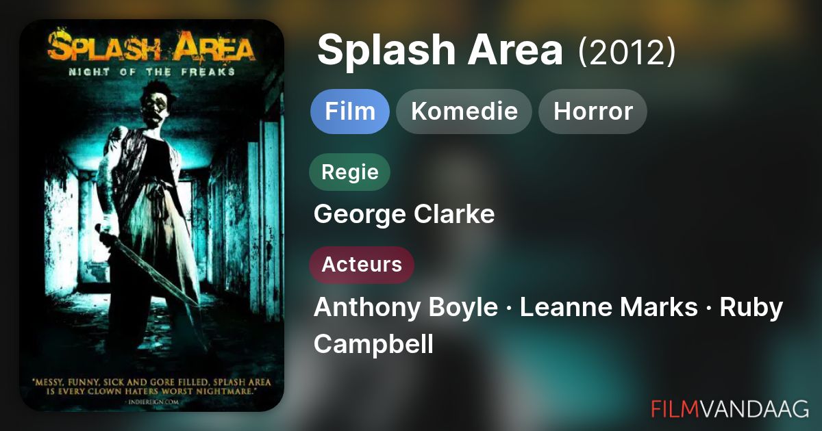 Splash Area (film, 2012) - FilmVandaag.nl