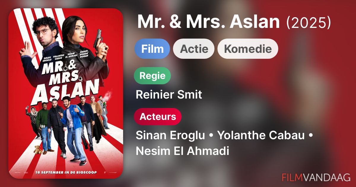 Mr. & Mrs. Aslan (film, 2025) - FilmVandaag.nl