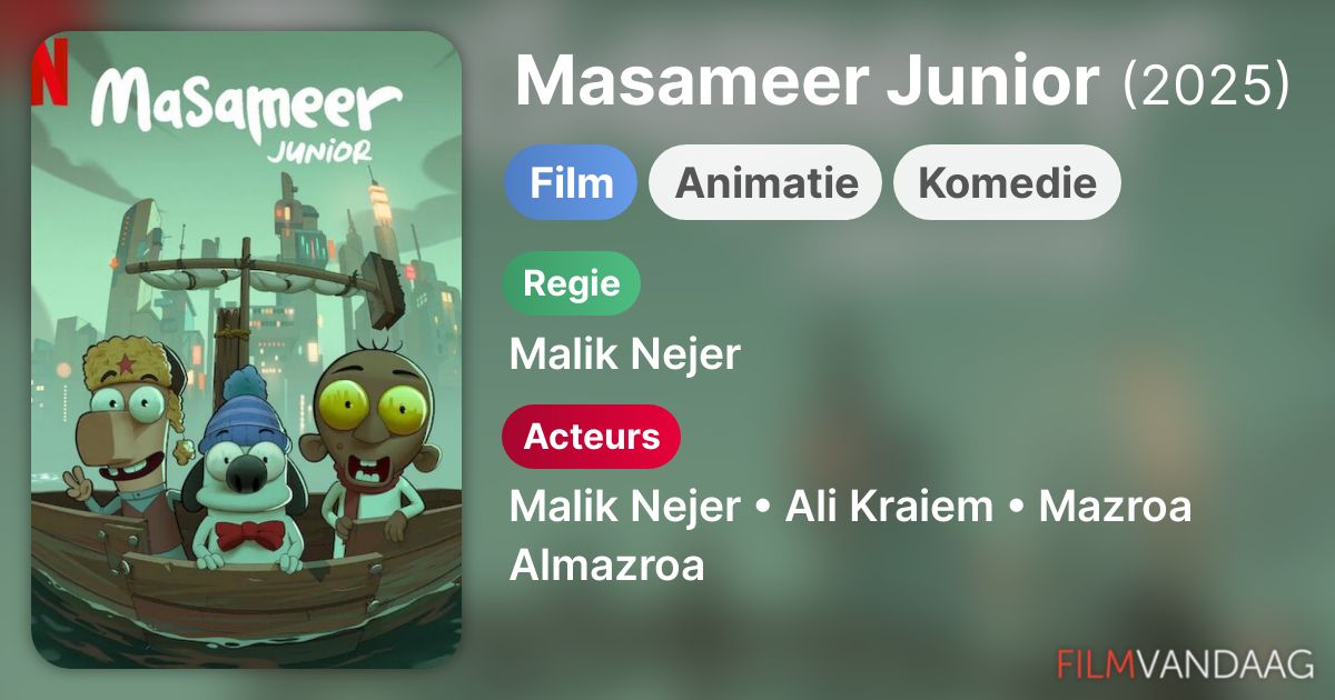 Masameer Junior (film, 2025) - FilmVandaag.nl