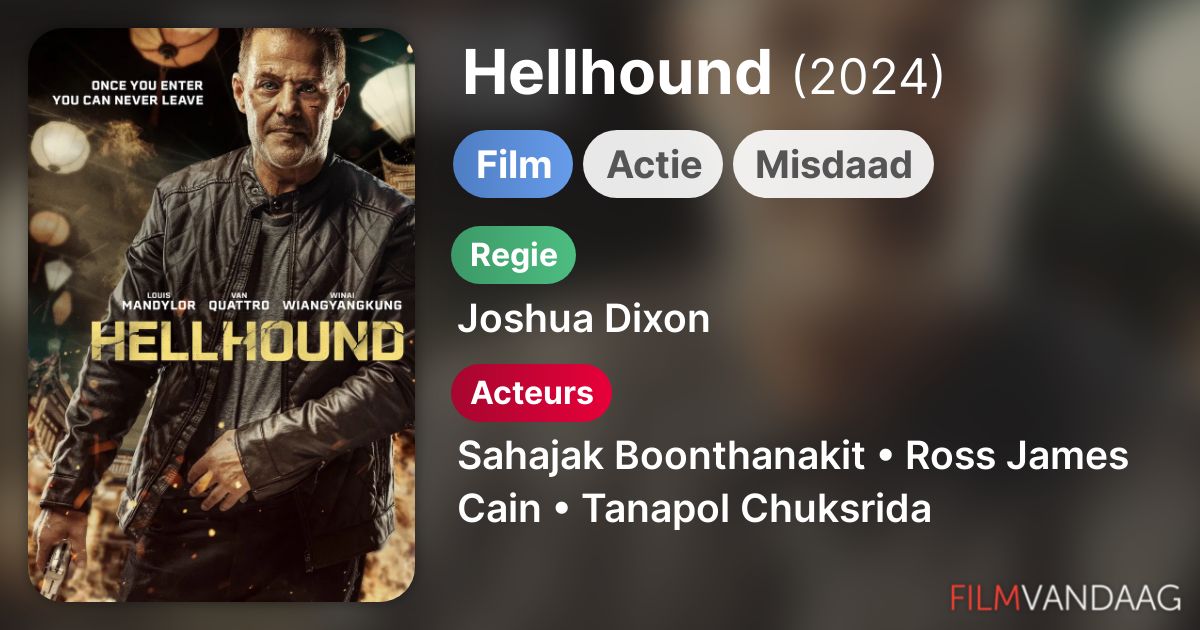 Hellhound (film, 2024) - FilmVandaag.nl