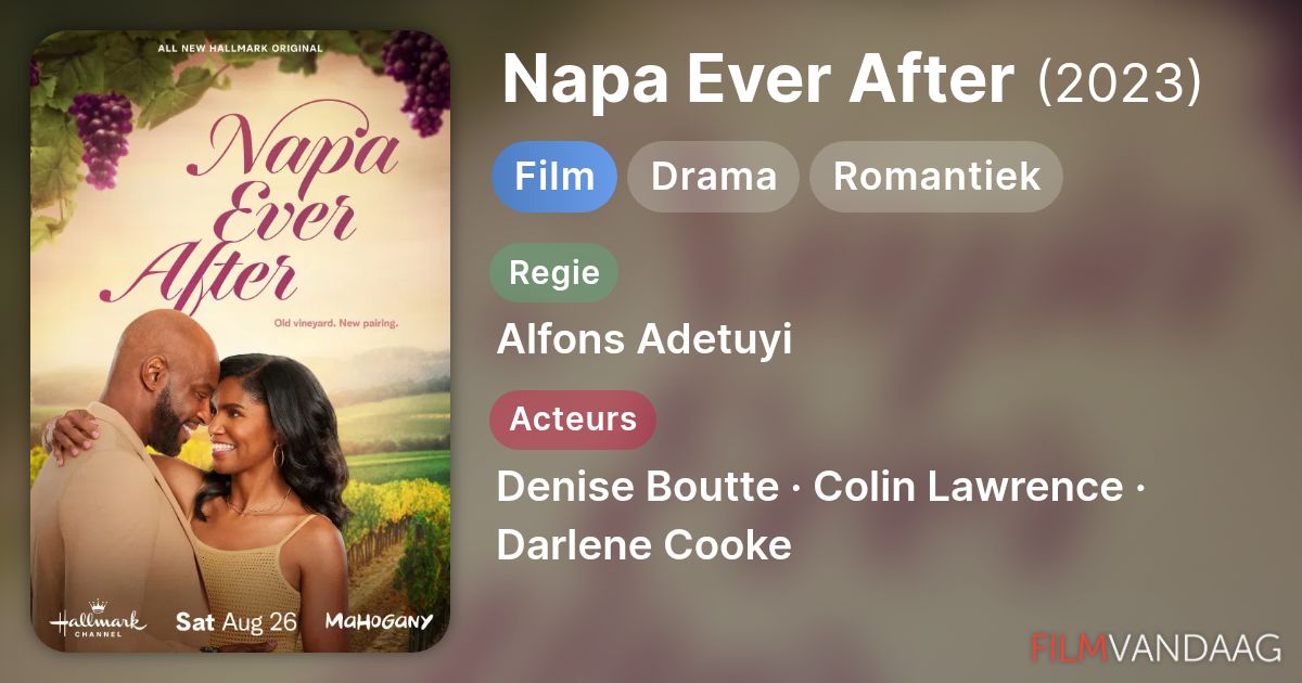 Napa Ever After (film, 2023) - FilmVandaag.nl