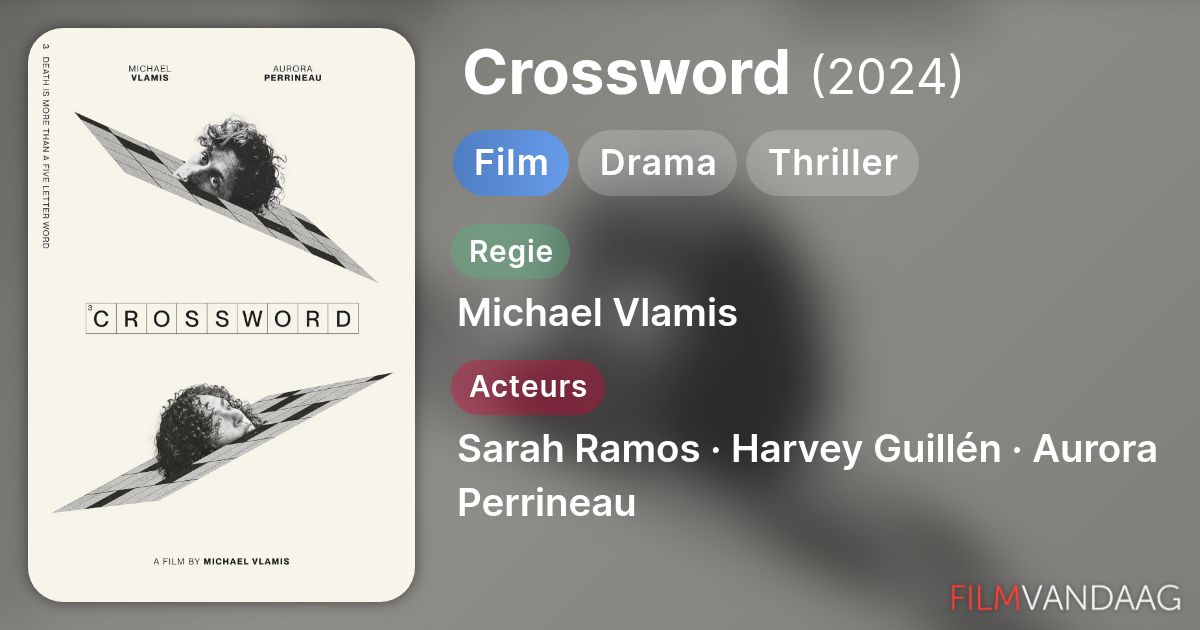 Crossword (film, 2024) - FilmVandaag.nl