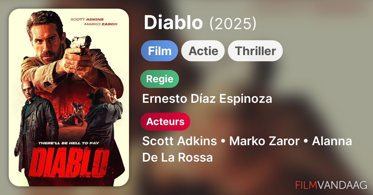 Diablo (film, 2025) - FilmVandaag.nl