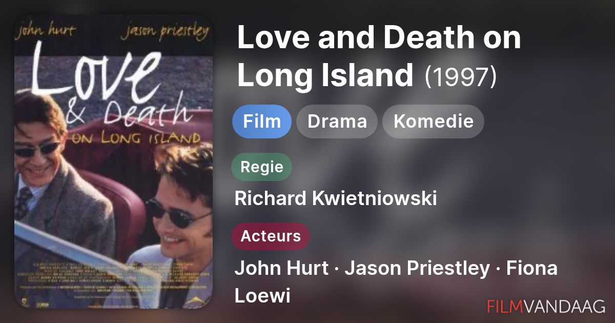 Love and Death on Long Island (film, 1997) - FilmVandaag.nl