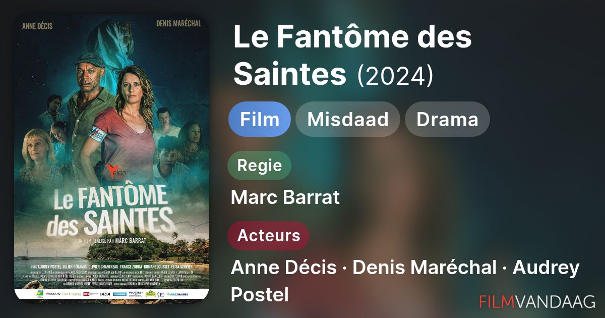 Le Fantôme des Saintes (film, 2024) - FilmVandaag.nl