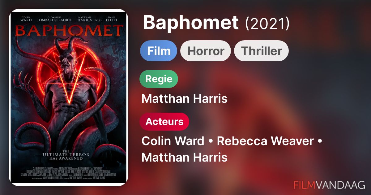 Baphomet (film, 2021) - FilmVandaag.nl