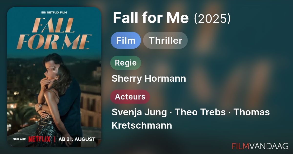 Fall for Me (film, 2025) - FilmVandaag.nl