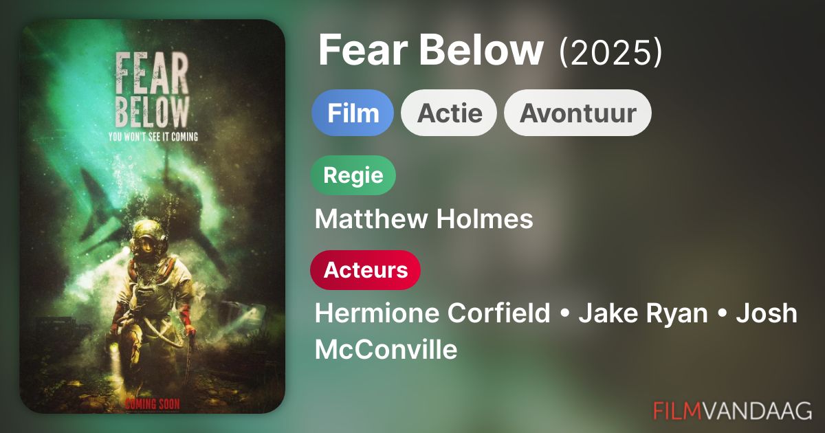 Fear Below (film, 2025) - FilmVandaag.nl