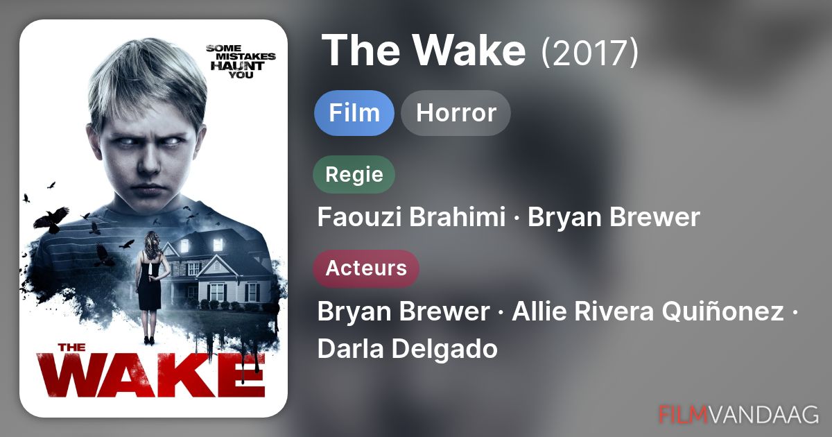The Wake (film, 2017) - FilmVandaag.nl