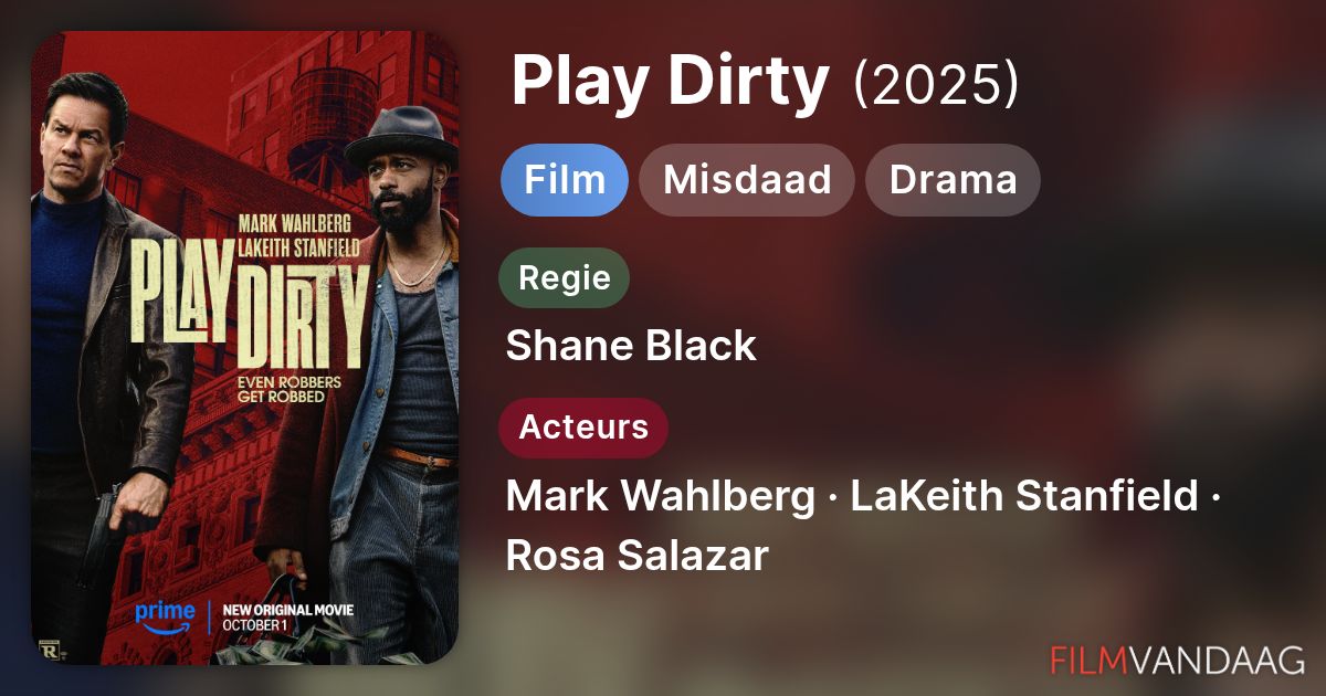 Play Dirty (film, 2025) - FilmVandaag.nl
