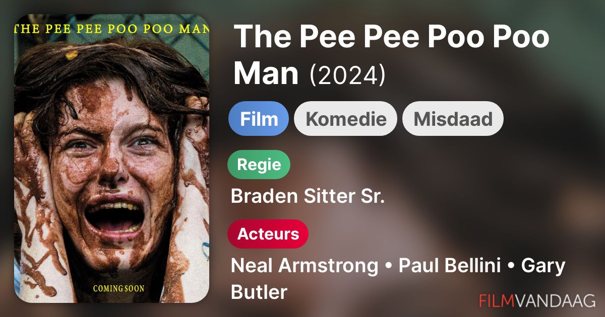 The Pee Pee Poo Poo Man (film, 2024) - FilmVandaag.nl