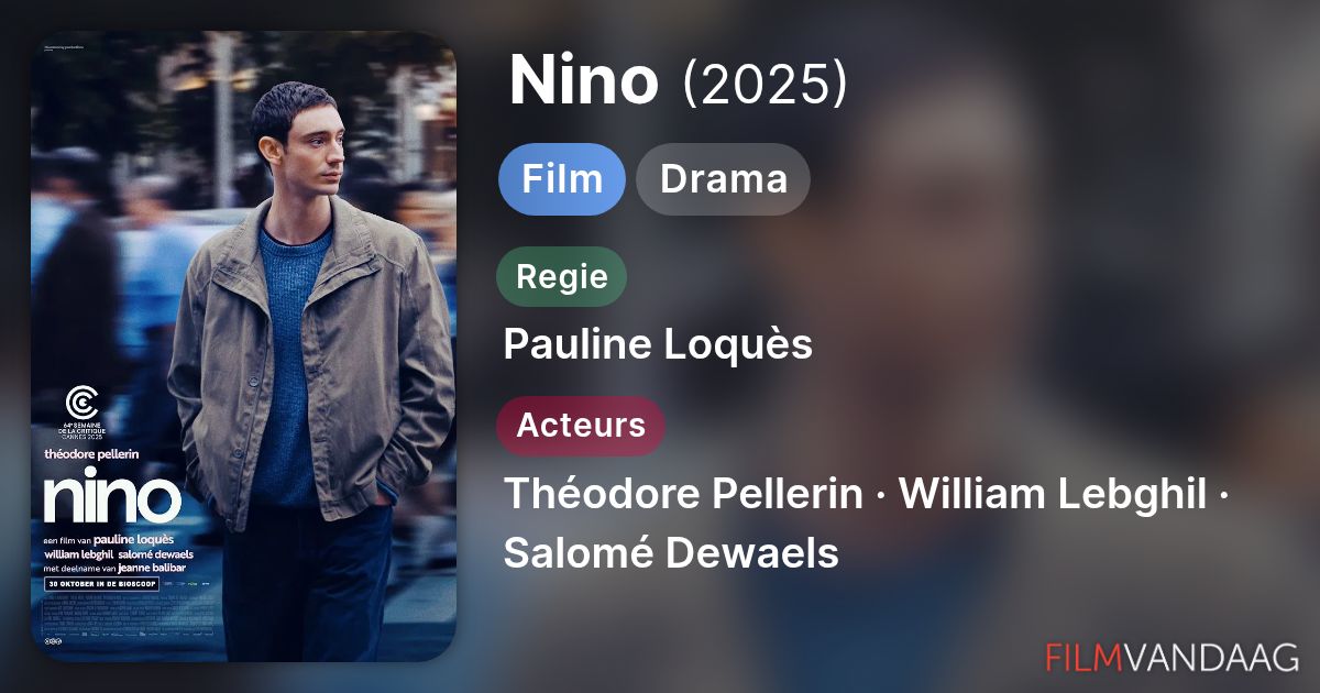 Nino (film, 2025) - FilmVandaag.nl
