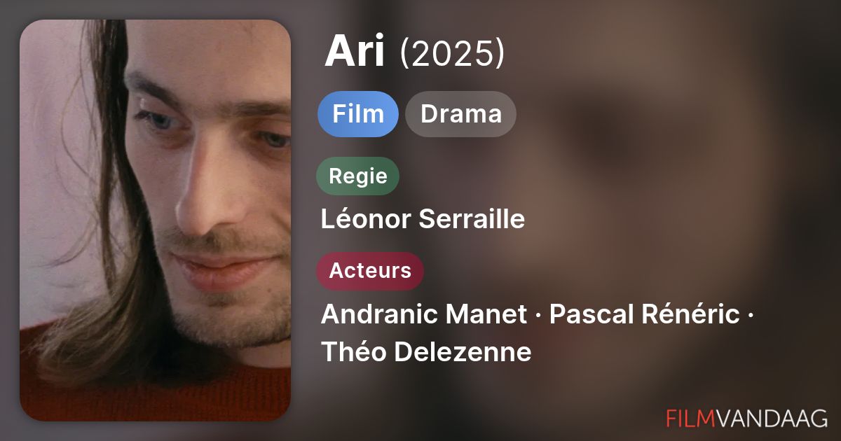 Ari (film, 2025) - FilmVandaag.nl