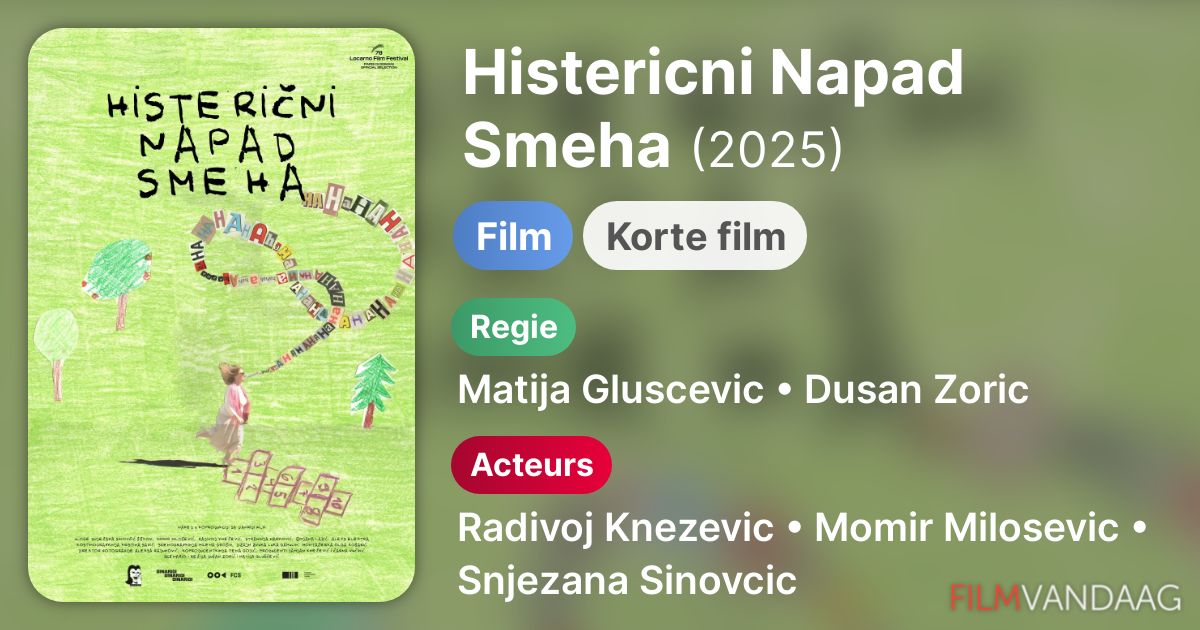Histericni Napad Smeha (film, 2025) kopen op dvd of blu-ray ...