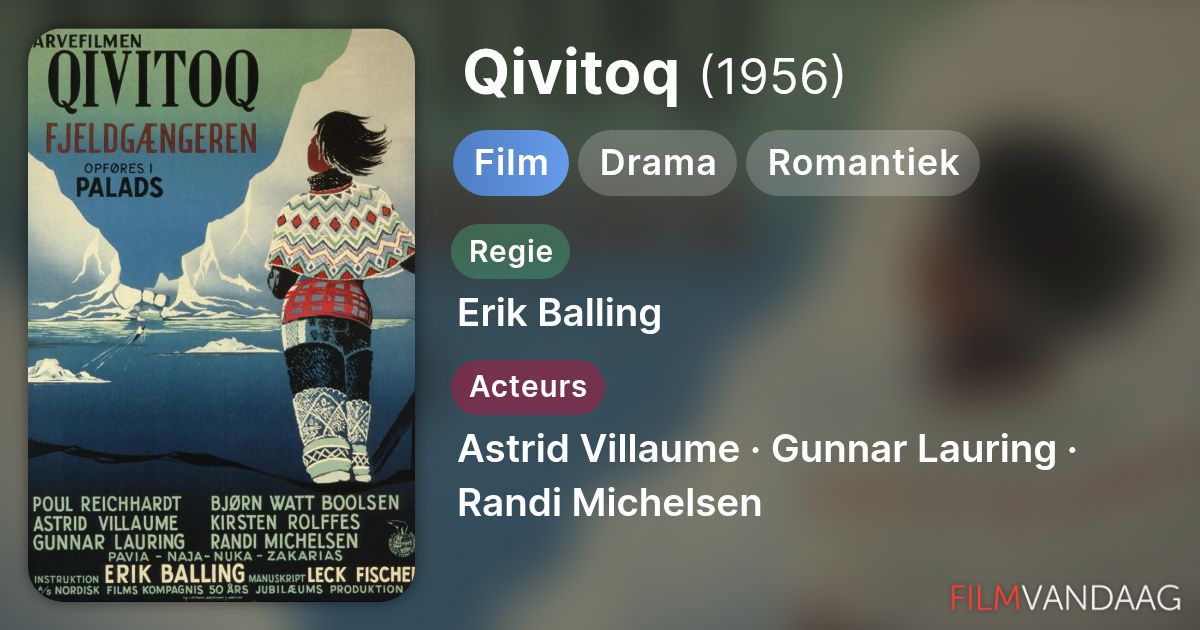 Qivitoq (film, 1956) - FilmVandaag.nl
