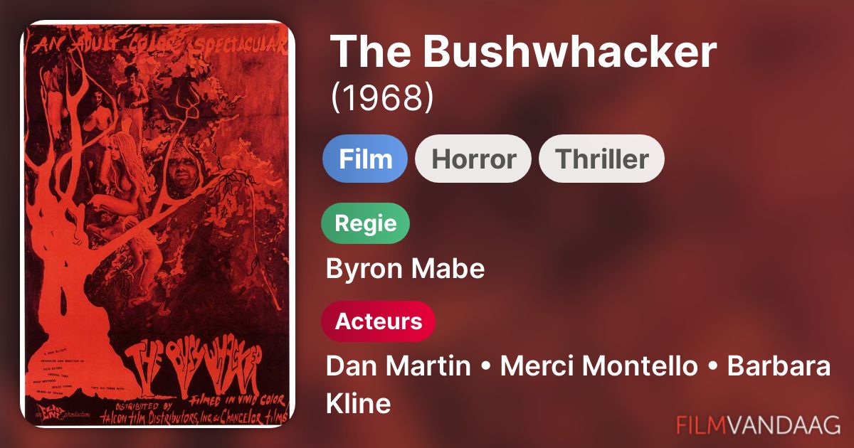 The Bushwhacker (film, 1968) - FilmVandaag.nl