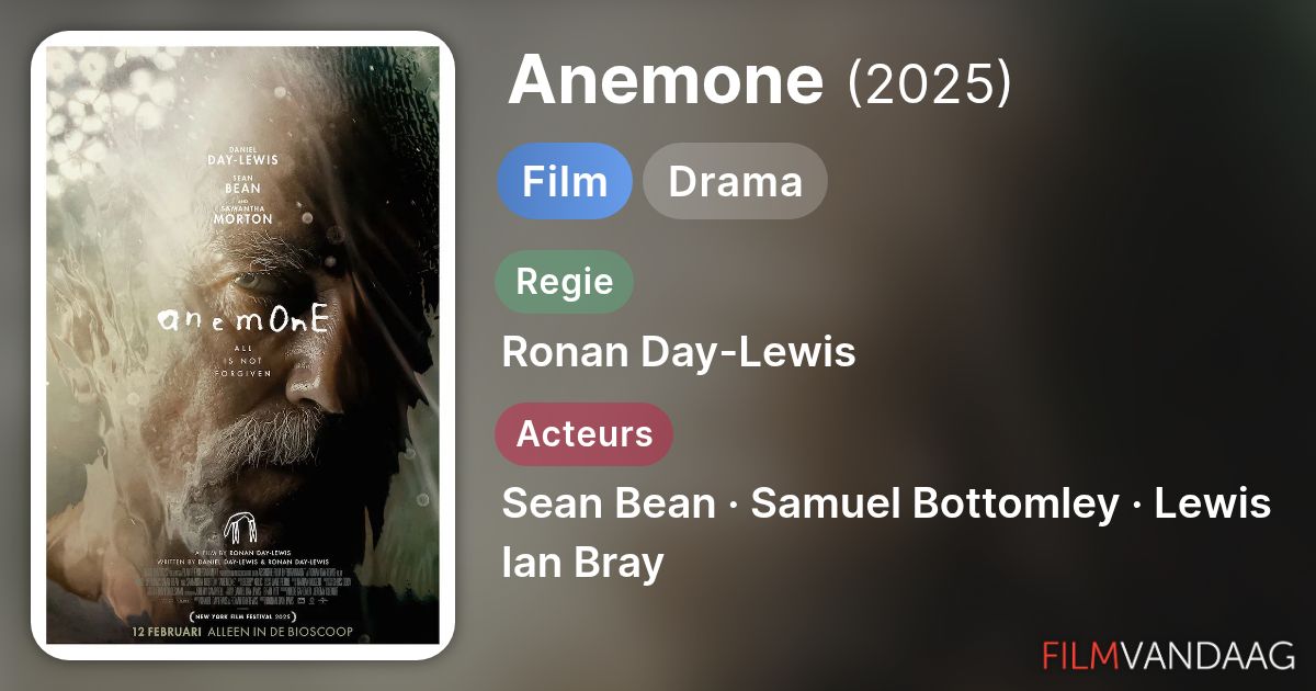 Anemone (film, 2025) - FilmVandaag.nl