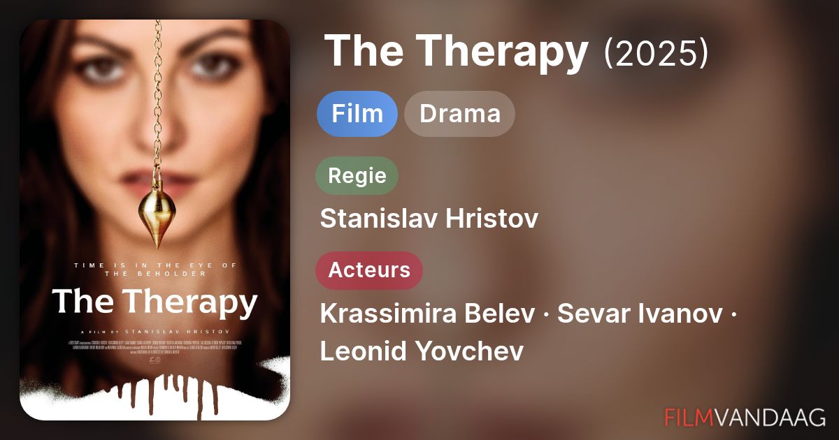 The Therapy (film, 2025) - FilmVandaag.nl
