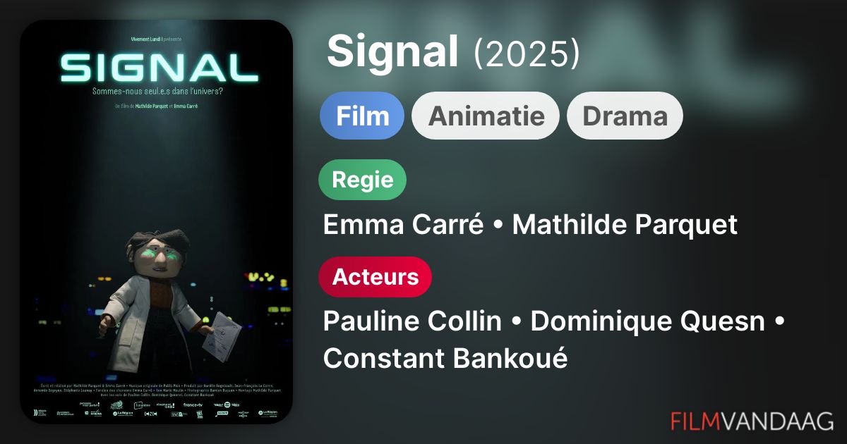 Signal (film, 2025) - FilmVandaag.nl