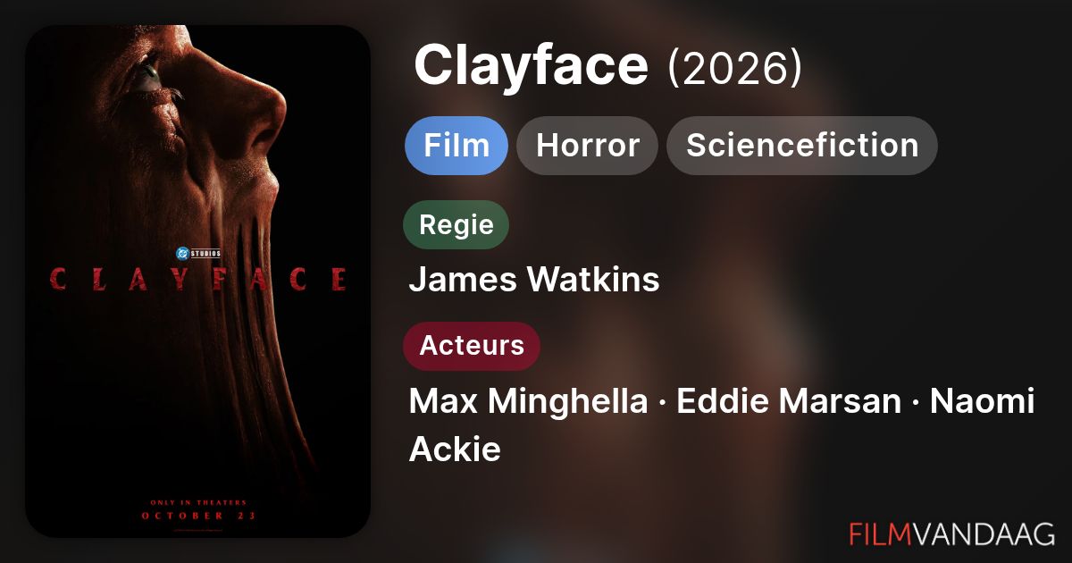 Clayface (film, 2026) - FilmVandaag.nl