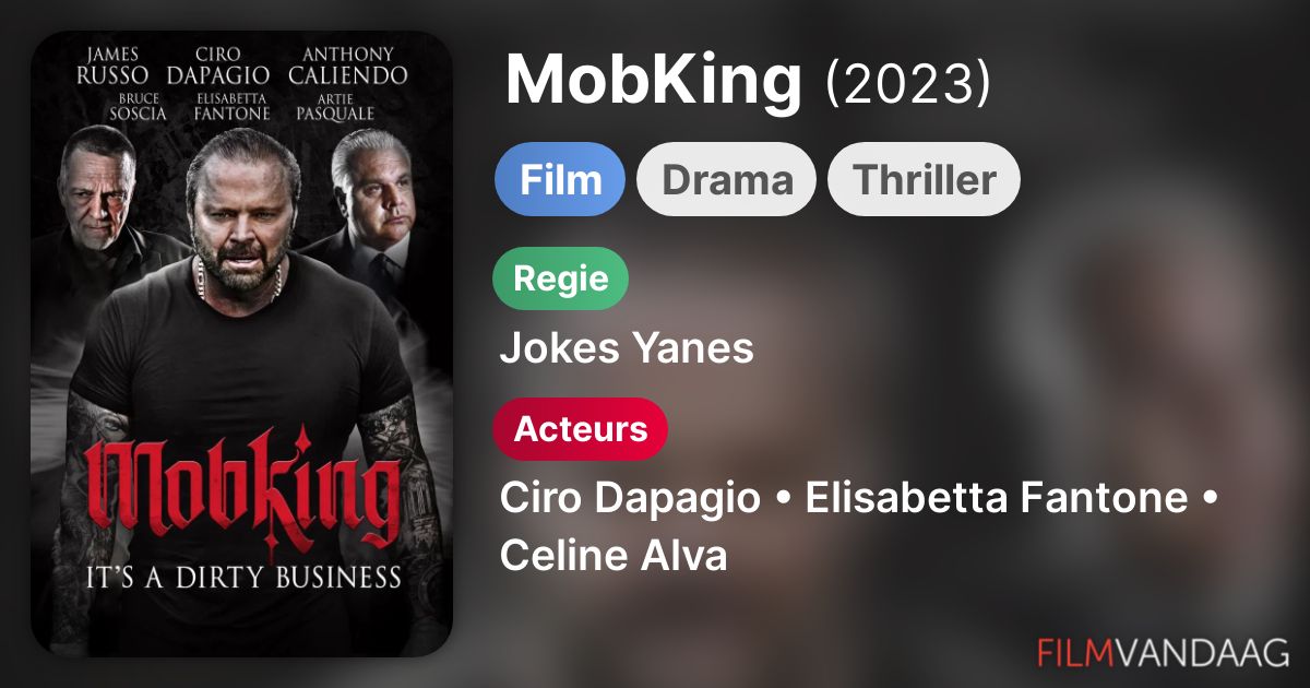 MobKing (film, 2023) - FilmVandaag.nl