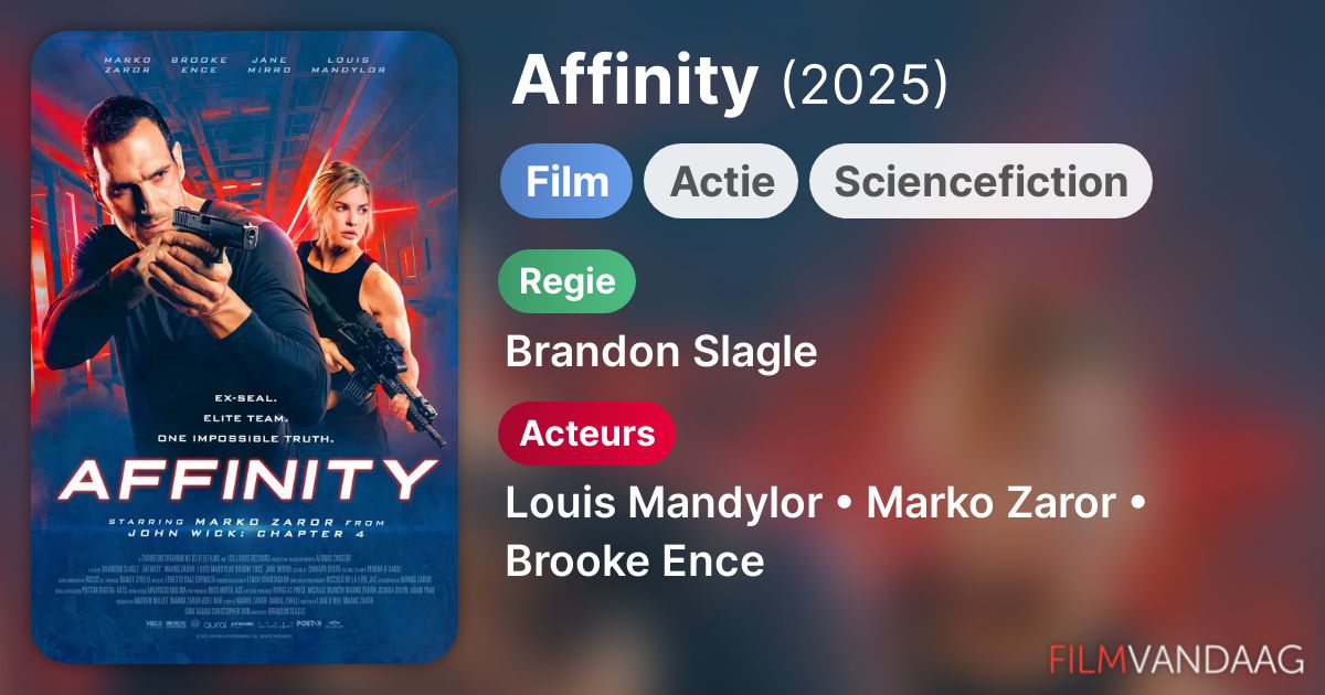 Affinity (film, 2025) - FilmVandaag.nl