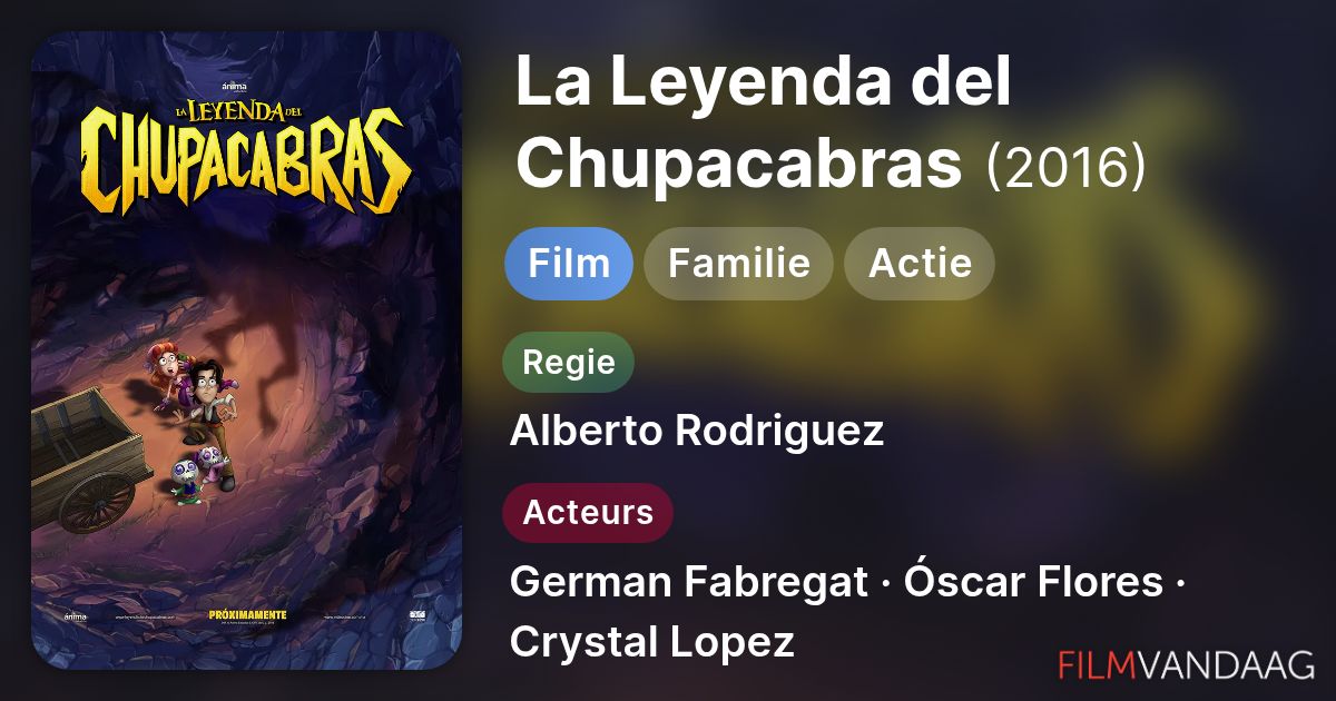 La Leyenda del Chupacabras (film, 2016) - FilmVandaag.nl