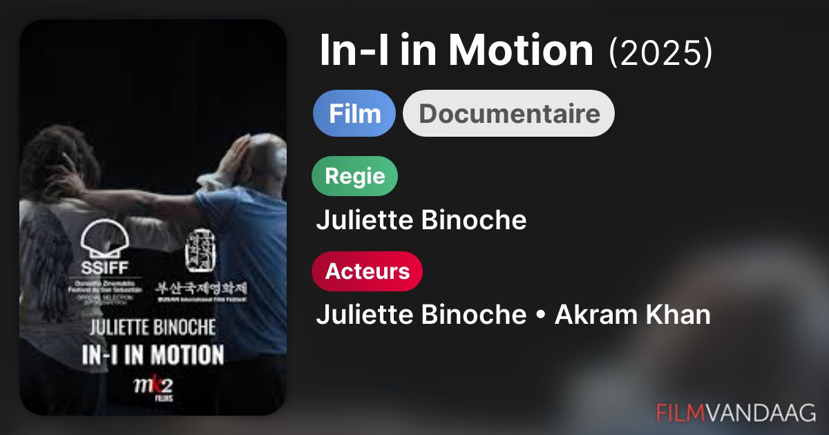 In-I in Motion (film, 2025) - FilmVandaag.nl