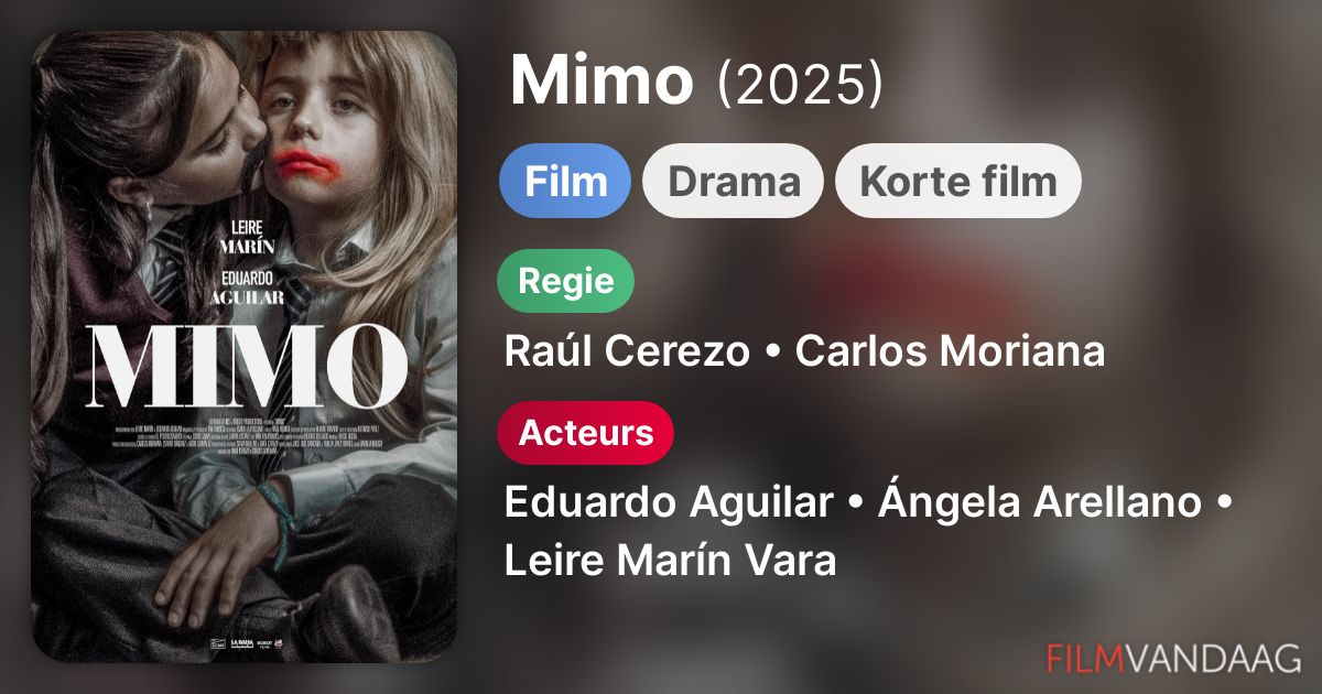 Mimo (film, 2025) - FilmVandaag.nl