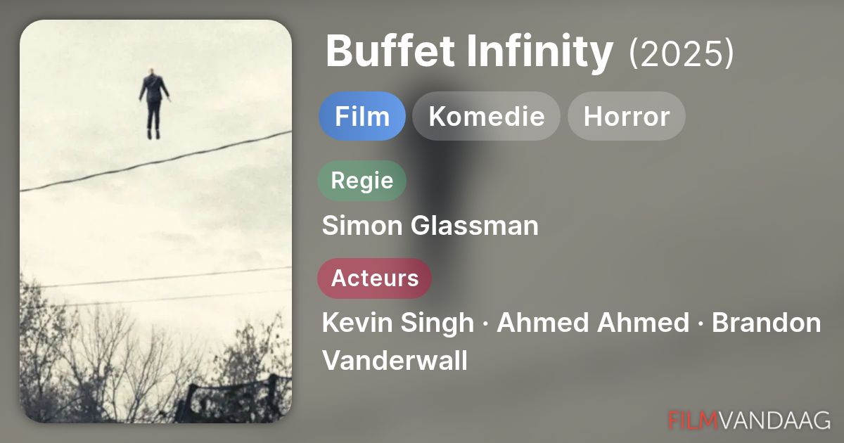 Buffet Infinity (film, 2025) - FilmVandaag.nl