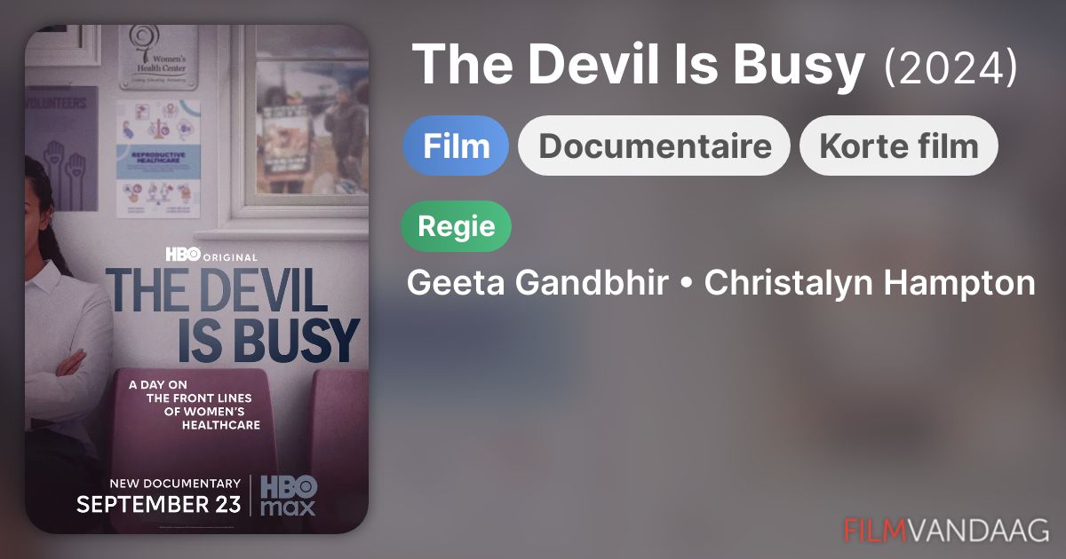 The Devil Is Busy (film, 2024) - FilmVandaag.nl