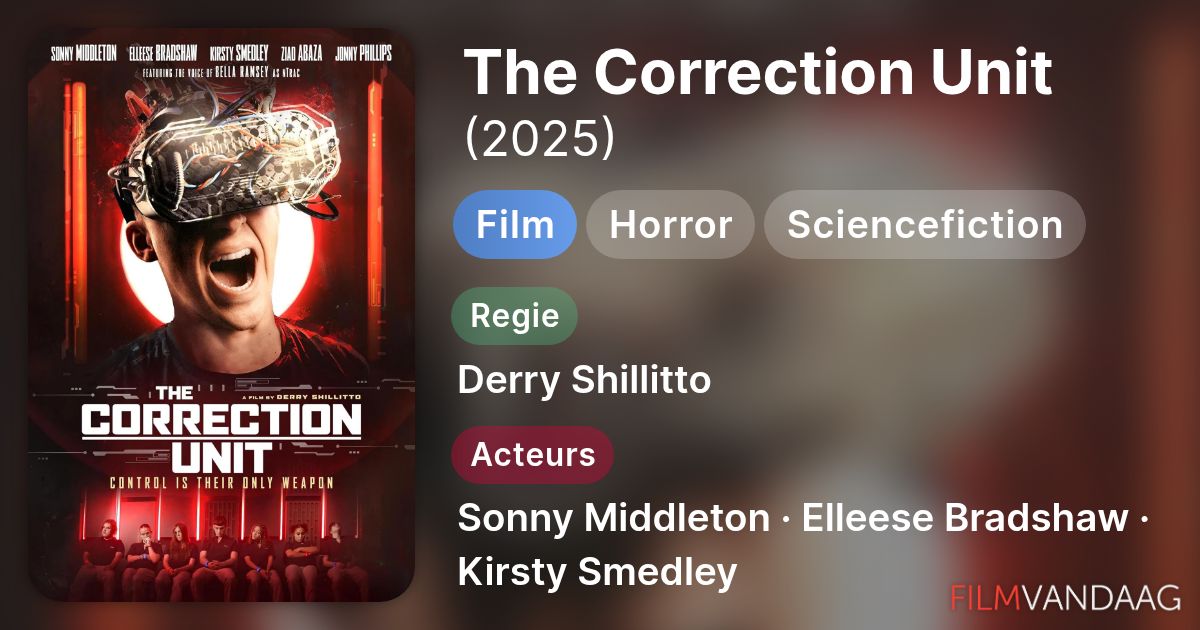 The Correction Unit (film, 2025) kopen op dvd of blu-ray - FilmVandaag.nl
