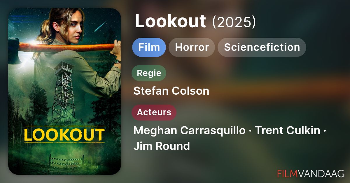 Lookout (film, 2025) - FilmVandaag.nl