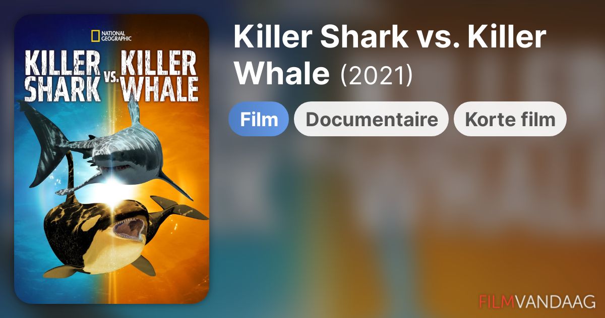 Killer Shark vs. Killer Whale (film, 2021) kopen op dvd of blu-ray ...