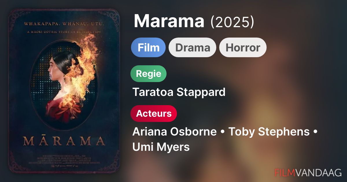 Marama (film, 2025) - FilmVandaag.nl