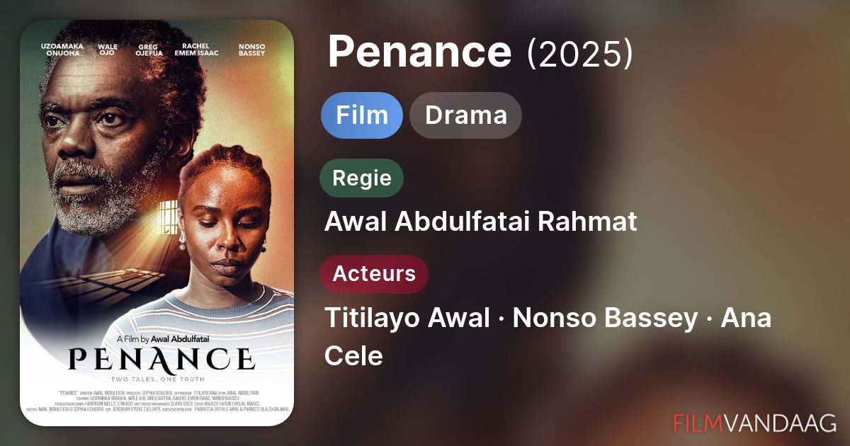 Penance (film, 2025) - FilmVandaag.nl