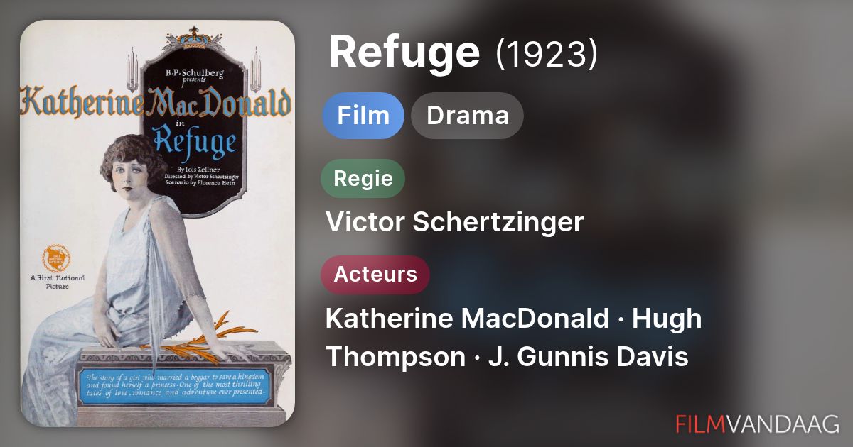 Refuge (film, 1923) - FilmVandaag.nl